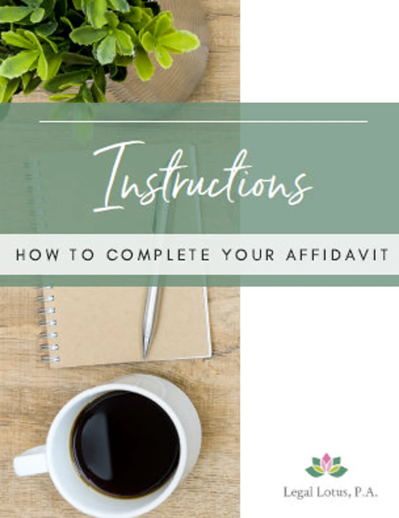 Affidavit-General Form Template