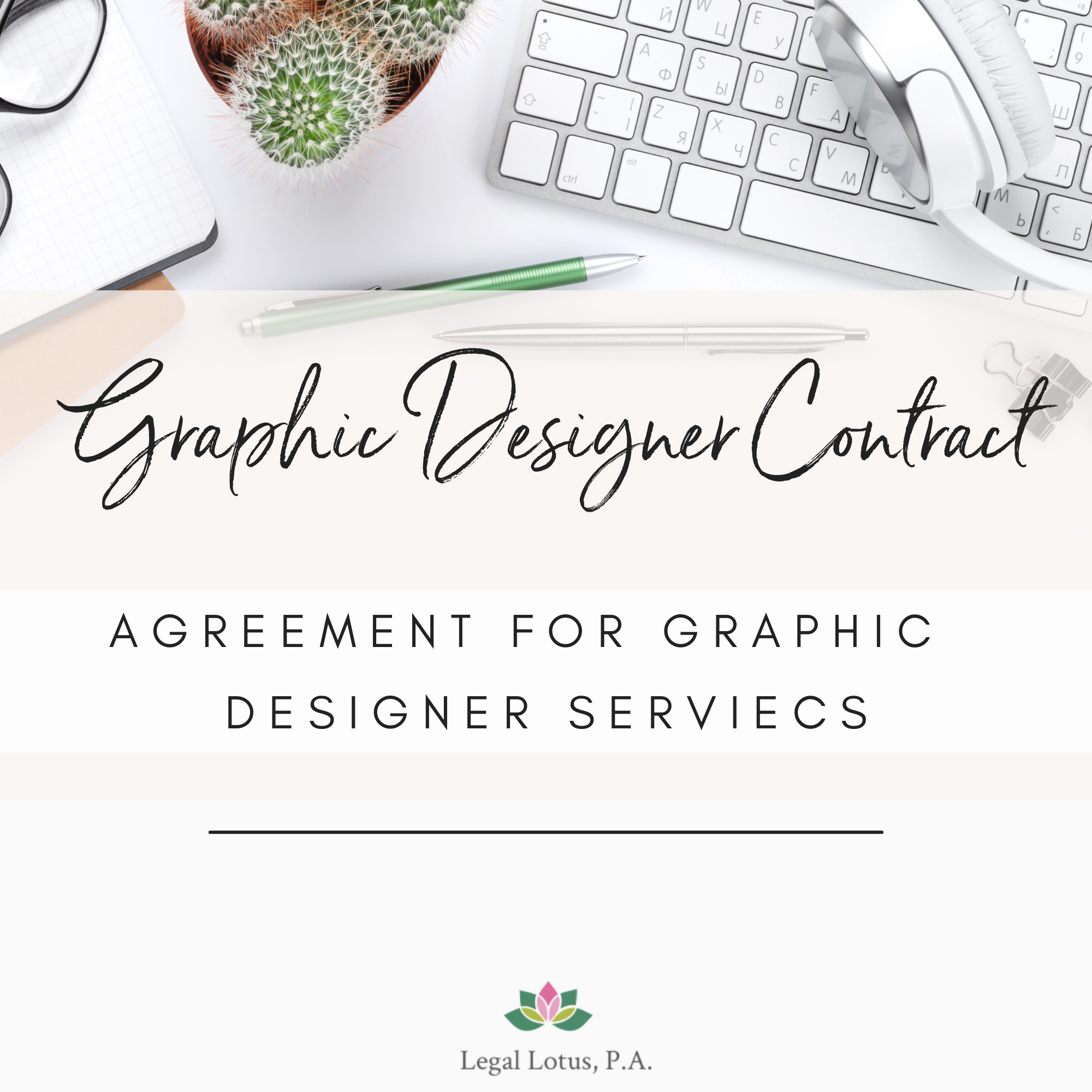 Graphic Designer Contract; Agreement for freelancers